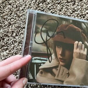 Taylor Swift | Accessories | Signed Taylor Swift Red Cd | Poshmark